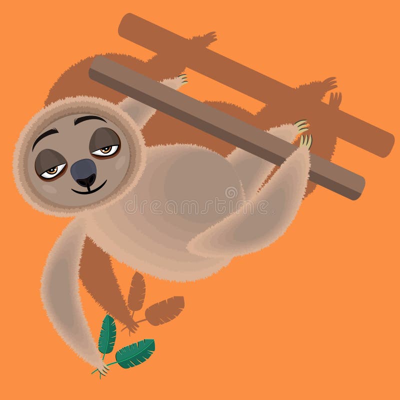 Sloth Poses Stock Illustrations – 146 Sloth Poses Stock Illustrations ...