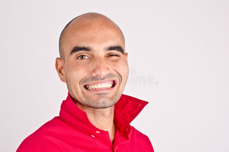 Funny man smiling stock photo. Image of attractive, expressions - 15657386