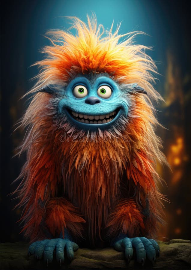 Funny Smiling Fictional Characters Stock Image - Image of smile ...