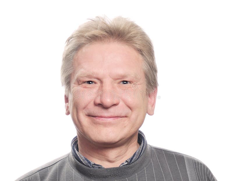 Man with a Smile and Sad Man Stock Photo - Image of pullover, good: 7857048