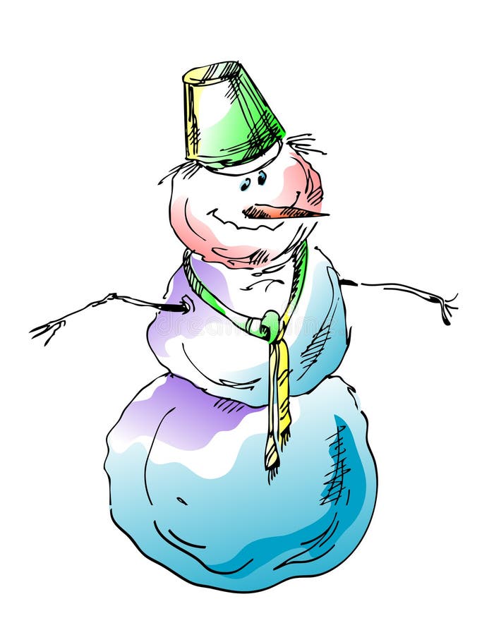 Trace Snowman Stock Illustrations – 154 Trace Snowman Stock ...