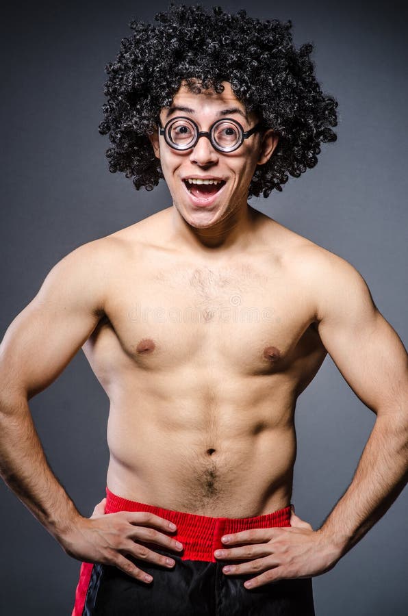 Nerd Lifting His Biceps Stock Photos - Free & Royalty-Free Stock Photos ...