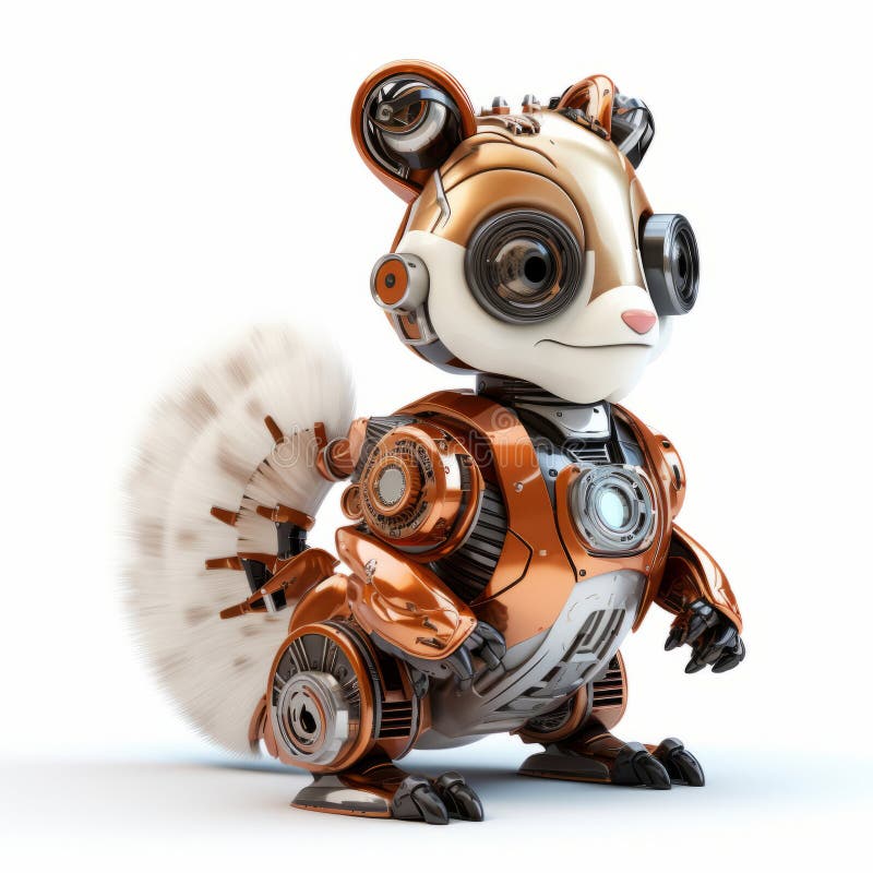 Robotic Squirrel Stock Illustrations – 37 Robotic Squirrel Stock ...