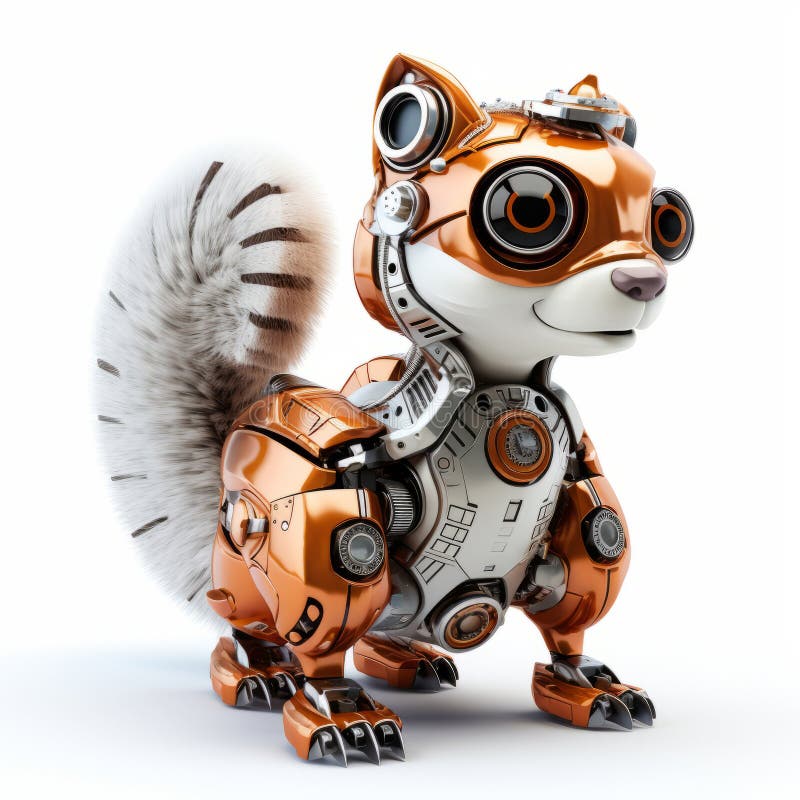 Robotic Squirrel Stock Illustrations – 37 Robotic Squirrel Stock ...
