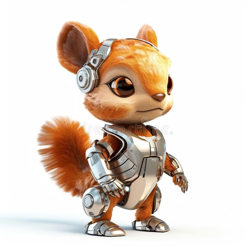 Squirrel Robot Stock Illustrations – 166 Squirrel Robot Stock ...