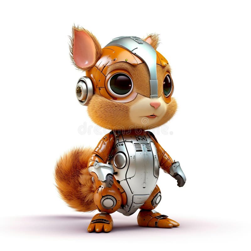 Squirrel Robot Stock Illustrations – 166 Squirrel Robot Stock ...