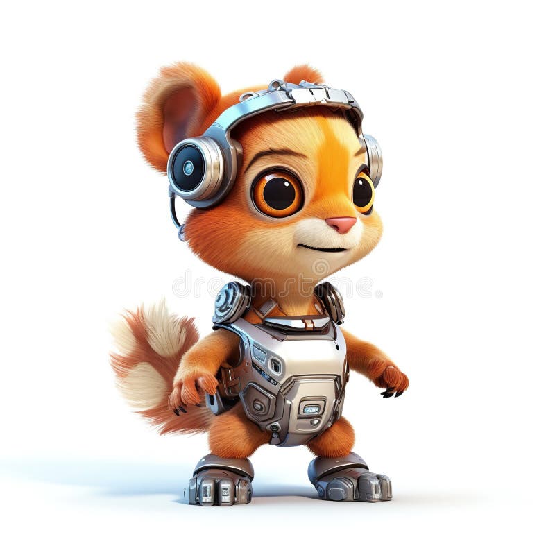 Robotic Squirrel Stock Illustrations – 81 Robotic Squirrel Stock ...