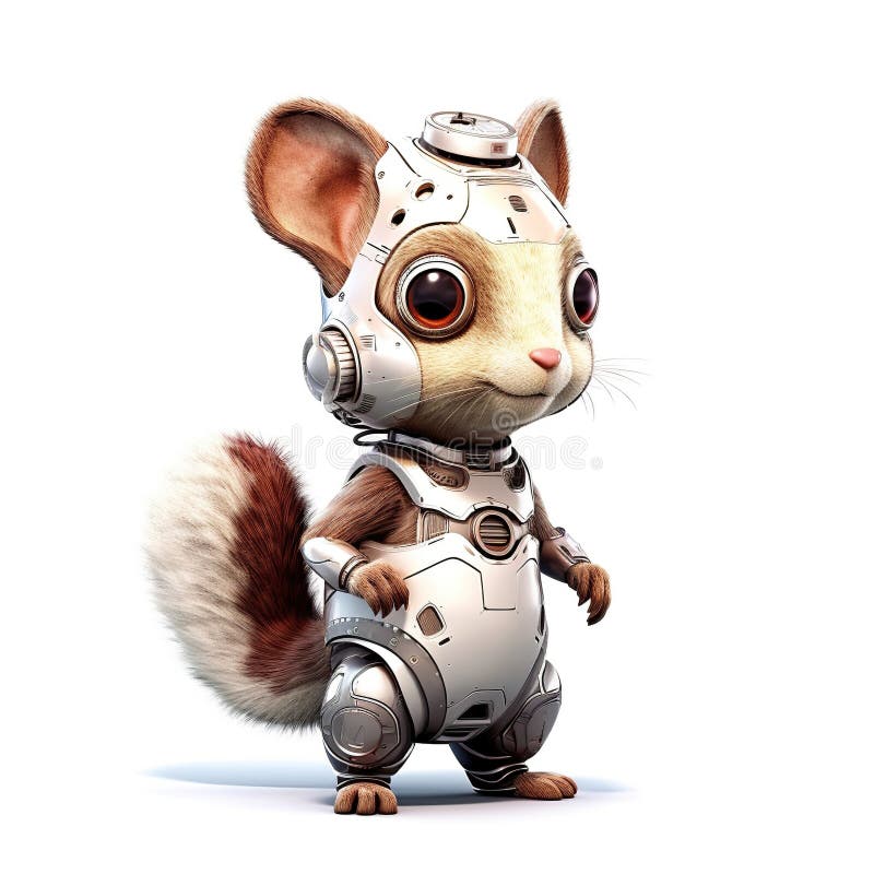 Robotic Squirrel Stock Illustrations – 37 Robotic Squirrel Stock ...