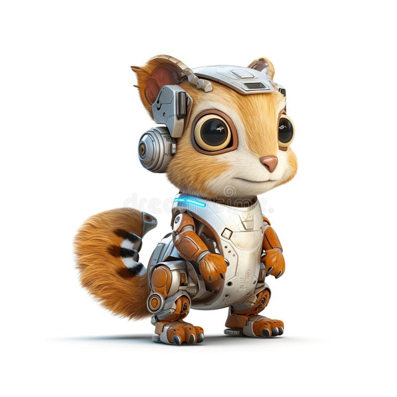 Squirrel Robot Stock Illustrations – 166 Squirrel Robot Stock ...