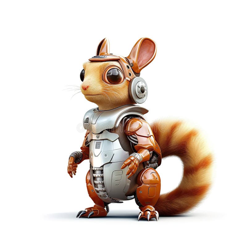 Robotic Squirrel Stock Illustrations – 90 Robotic Squirrel Stock ...