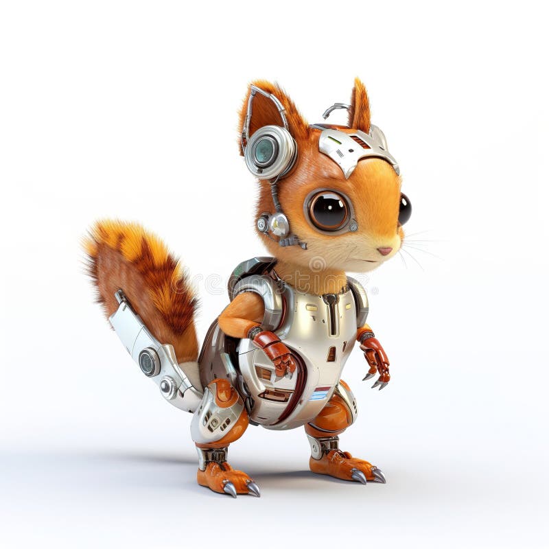 Robotic Squirrel Stock Illustrations – 78 Robotic Squirrel Stock ...