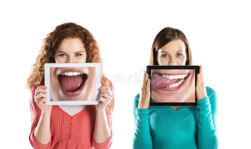 Funny portraits stock image. Image of cheerful, girl - 29759619