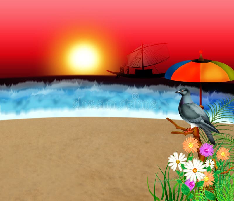 Relax stock illustration. Illustration of listen, field - 10825844