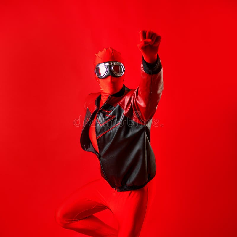 Flying Super Girl, Heroine. Young and Beautiful Blonde in Image of ...