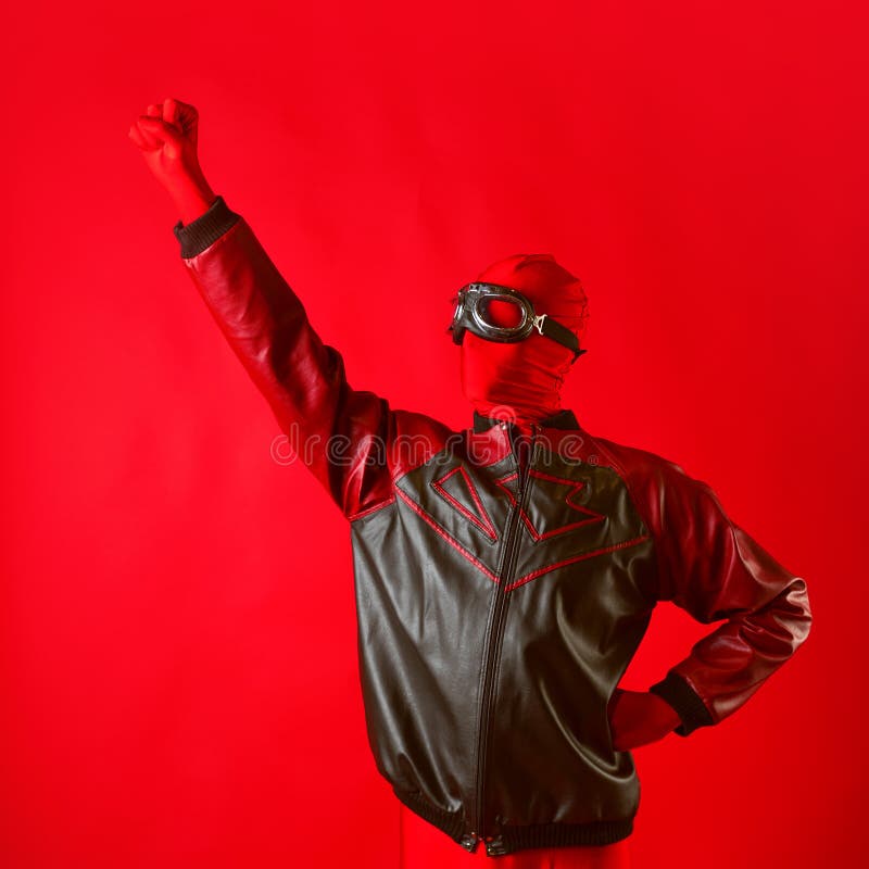 Flying Super Girl, Heroine. Young and Beautiful Blonde in Image of ...