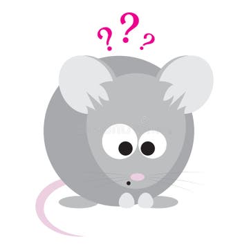 Animal Mouse Question Stock Illustrations – 69 Animal Mouse Question ...