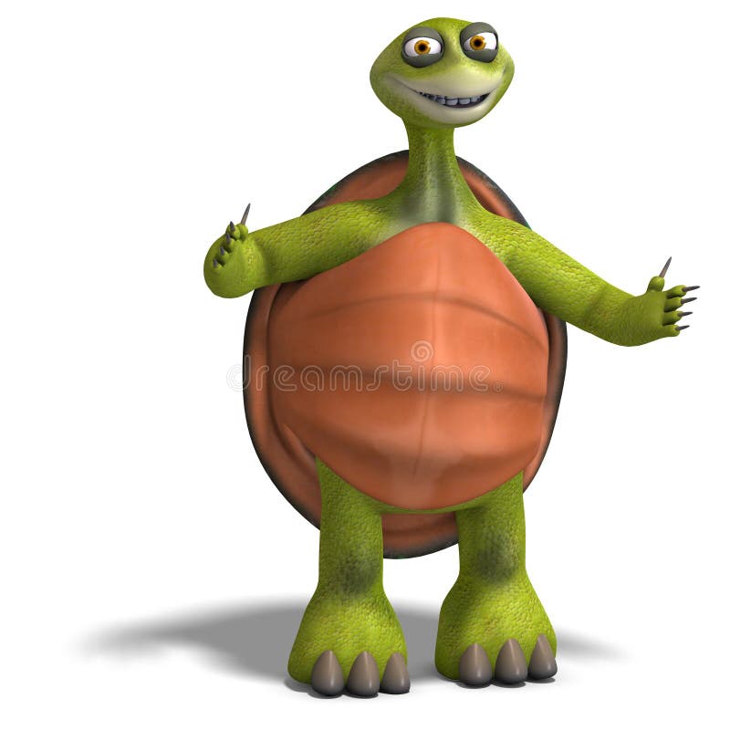 Fun turtle stock illustration. Illustration of aquatic - 29340662