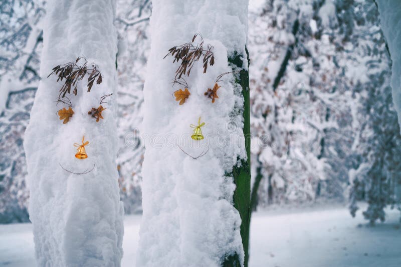 Trees on the face stock photo. Image of summer, trees - 2237458