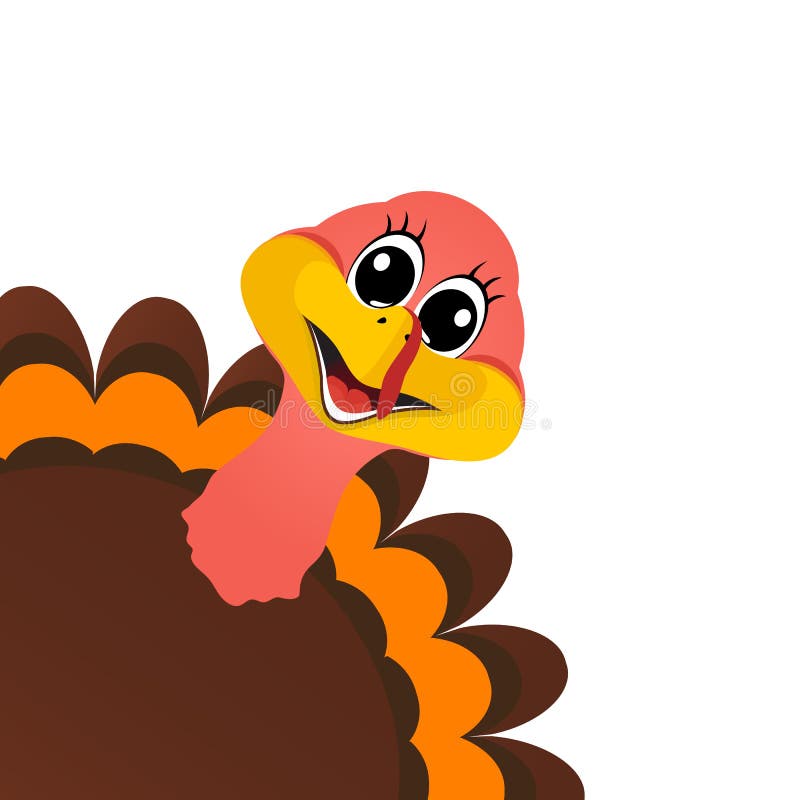 Turkey Peeking Stock Illustrations – 95 Turkey Peeking Stock ...