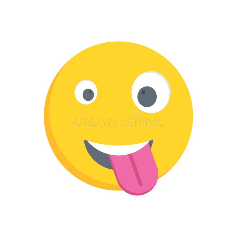 Funny Vector Flat Colour Icon Stock Vector - Illustration of chat ...