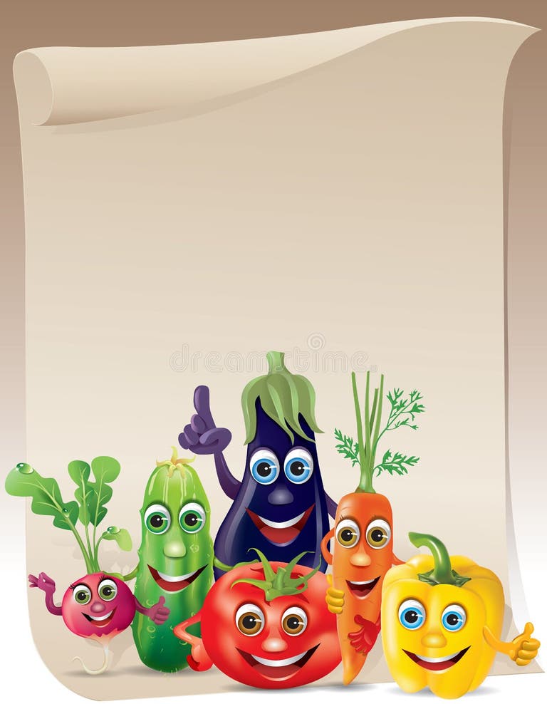 Animated Vegetables Stock Illustrations – 2,443 Animated Vegetables ...
