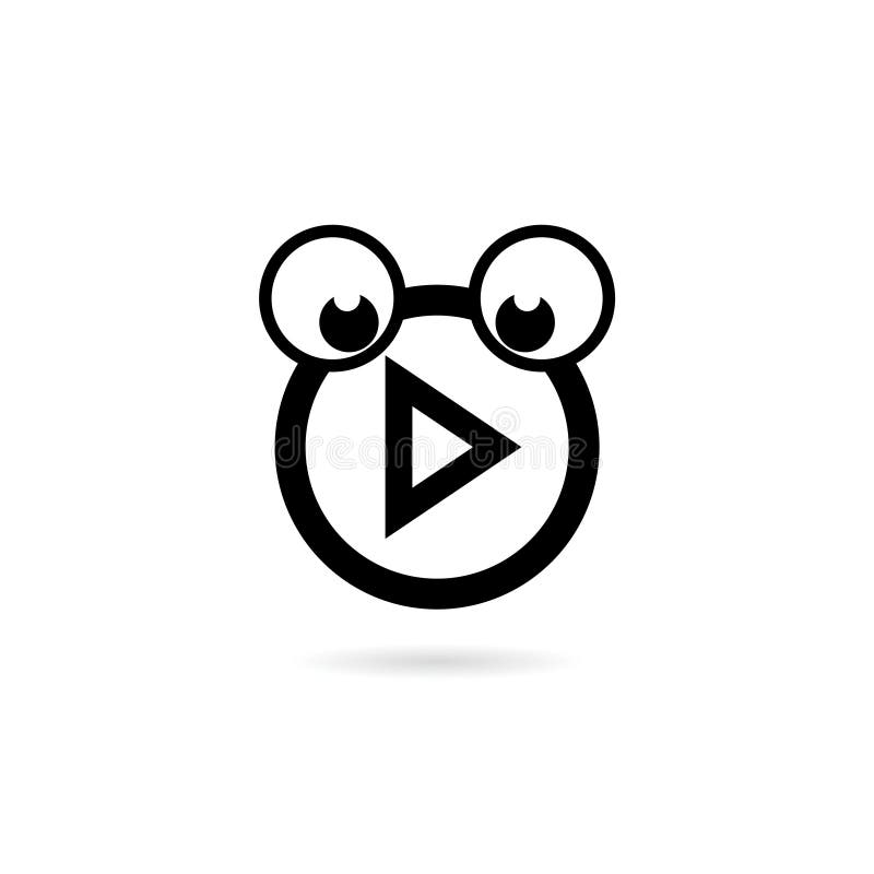 Play button icon stock vector. Illustration of chrome - 94850485