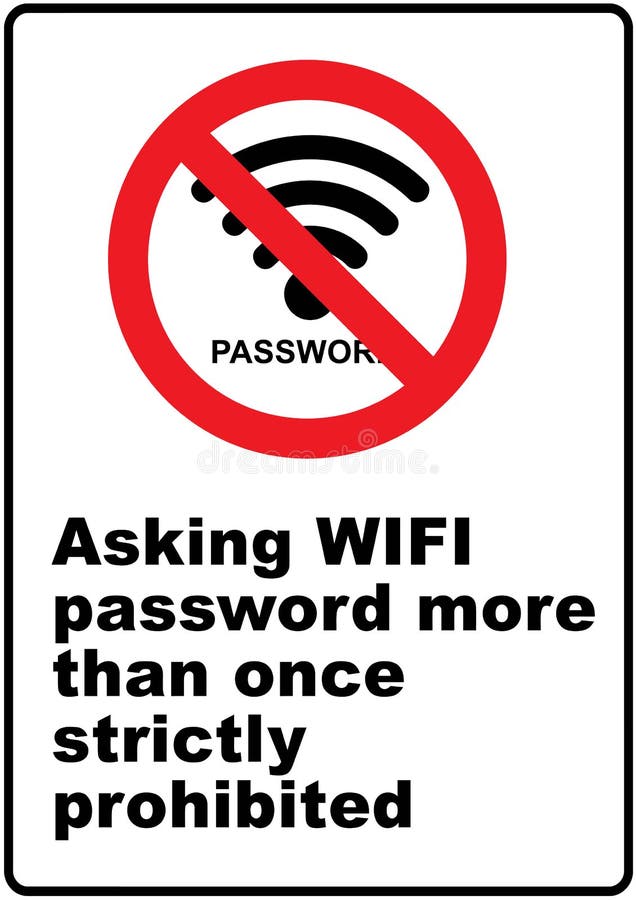 Funny warning sign stock illustration. Illustration of poster - 41411456