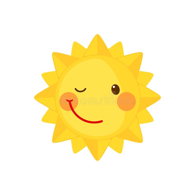 Winking Sun Icon Stock Illustrations – 174 Winking Sun Icon Stock ...
