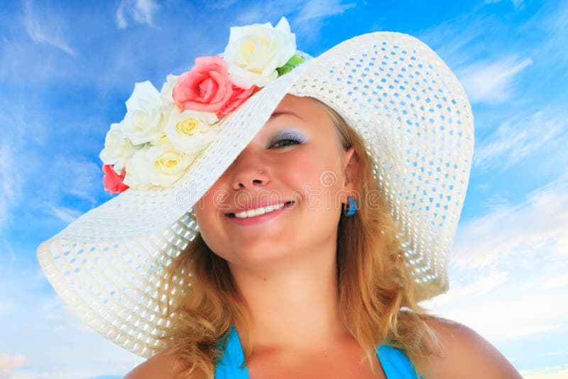 Funny woman stock image. Image of summer, people, bahamas - 13505129