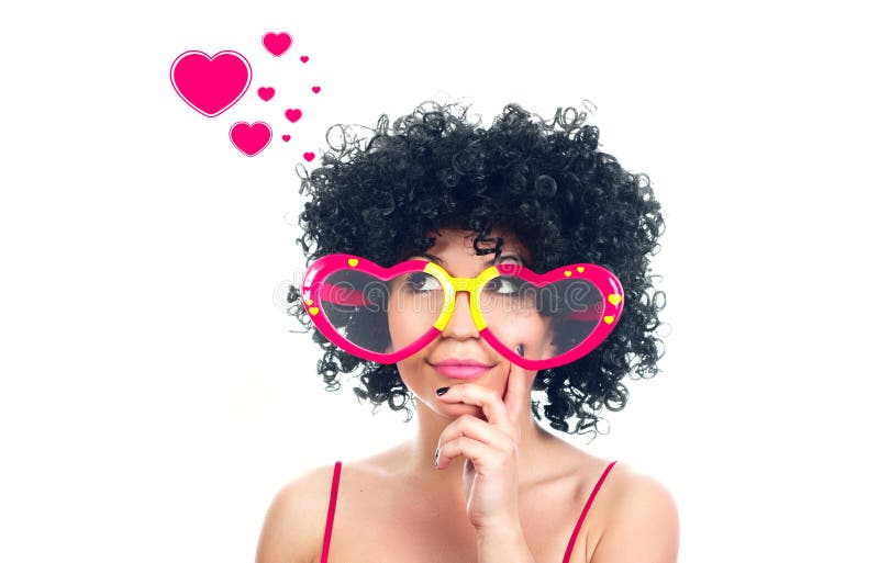 Funny women stock image. Image of amorous, copyspace - 24106703