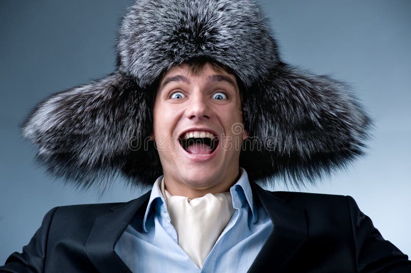 Funny young man stock image. Image of look, close, fresh - 12852431