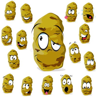 Thinking Potato Stock Illustrations – 93 Thinking Potato Stock ...
