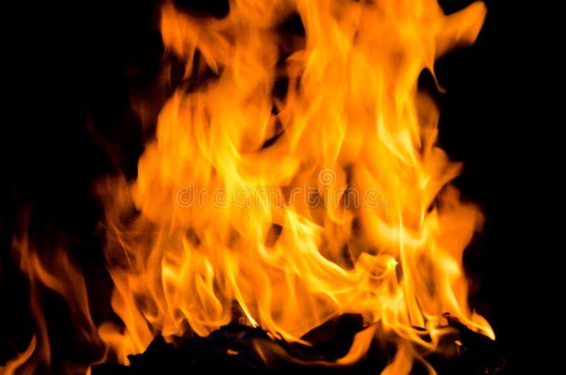 Fuoco Della Fiammata Dalla Fiamma Fotografia Stock - Immagine di ...