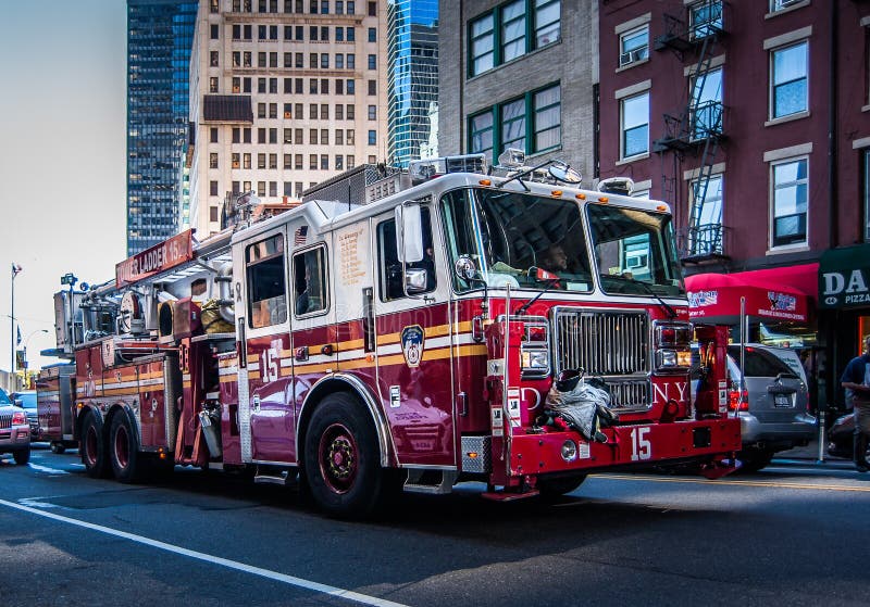 Fuoco Departmant Di NYFD New York Fotografia Editoriale - Immagine di ...