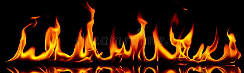 Fuoco e fiamme. immagine stock. Immagine di pericoloso - 20819677