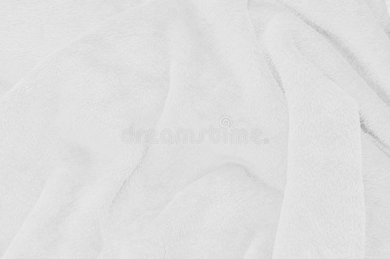 Fur Abstract White Cloth Texture. White Fabric Soft Surface Background ...