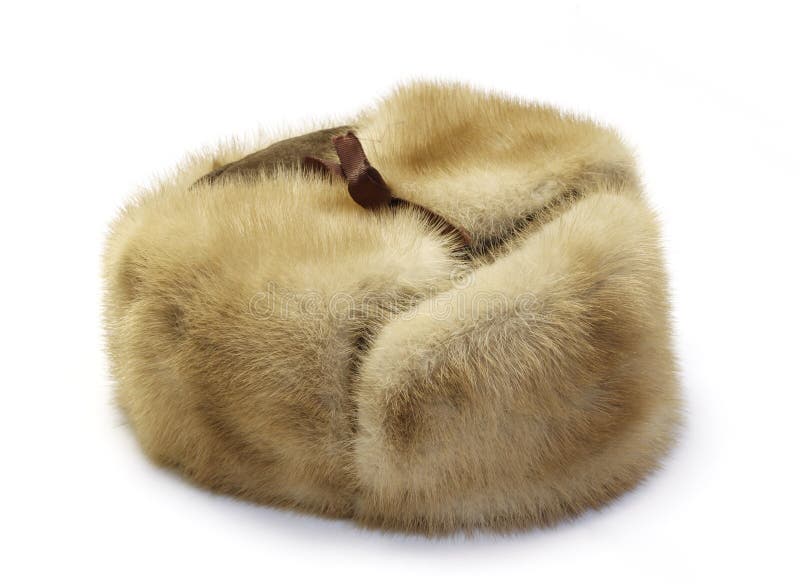 Fur cap winter stock image. Image of fashion, headdress - 13563755