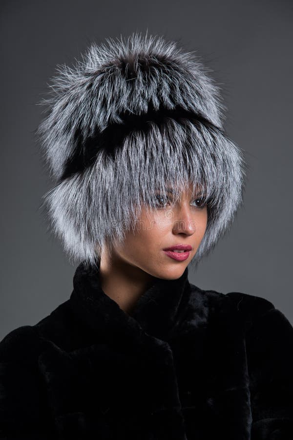 Fur collection stock photo. Image of head, cosmetic, body - 33223106