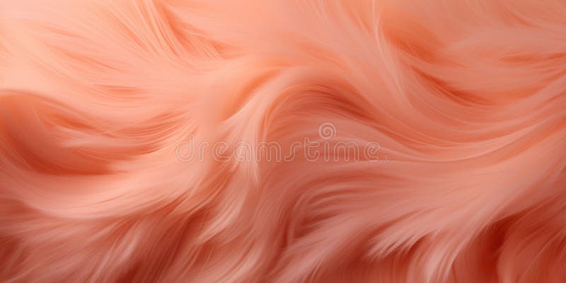 Fur Fluffy Soft Peach Color Background Stock Photo - Image of comfort ...