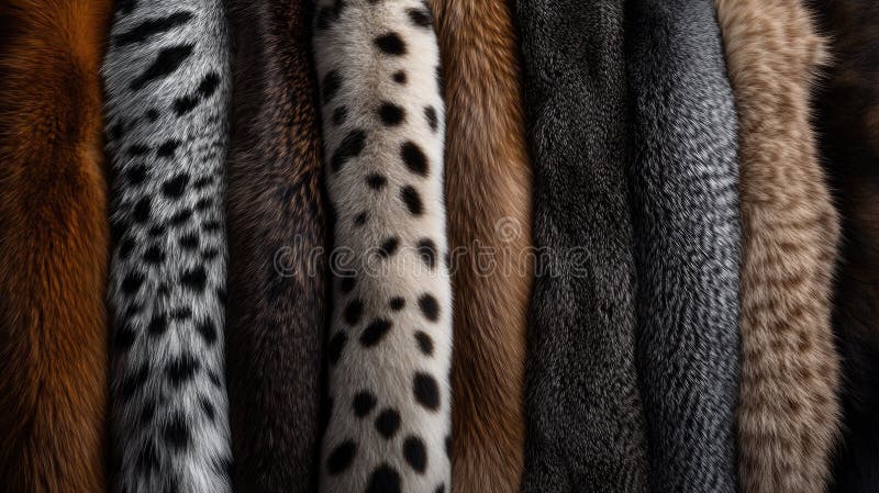 Fur Patterns stock image. Image of styles, materials - 360045793