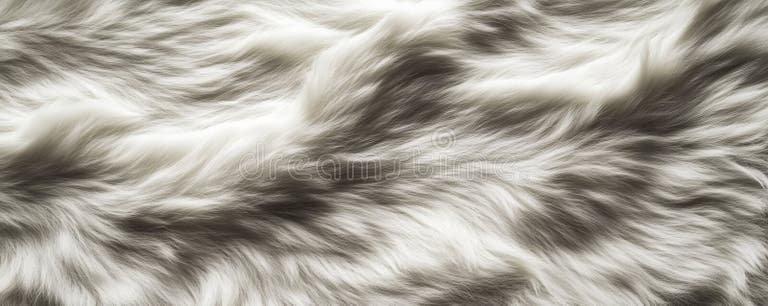 A Fur Textured Surface with Fine, Soft Fur, Gently Flowing in One ...