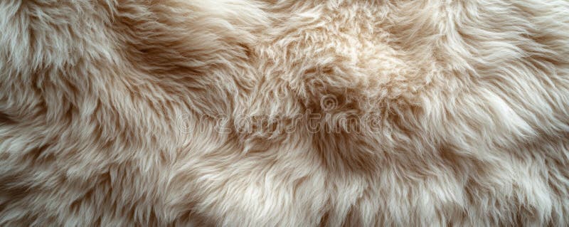 A Fur Textured Surface with Thick, Woolly Fur, Giving a Cozy and Warm ...