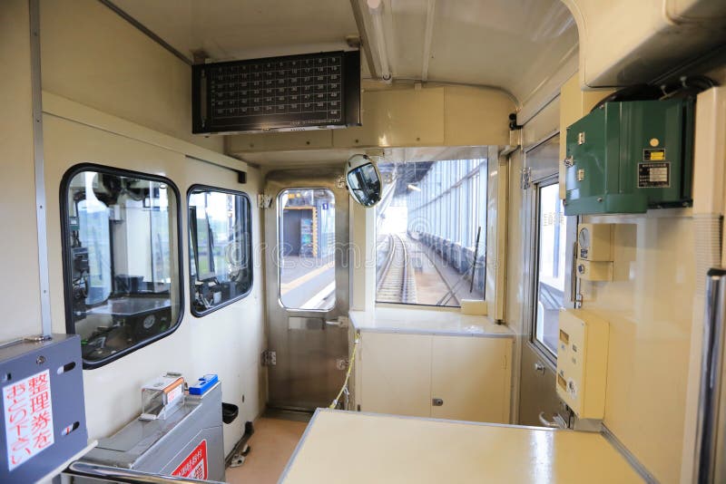 Furano Line , the Train Inside at Furano Station Editorial Photography ...