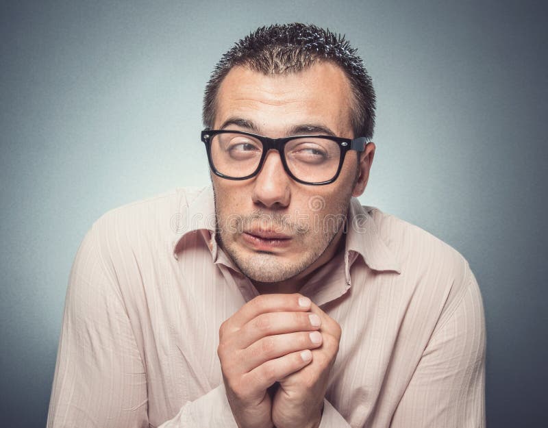 Furcht und Sorge stockfoto. Bild von leute, geschäftsmann - 54342808