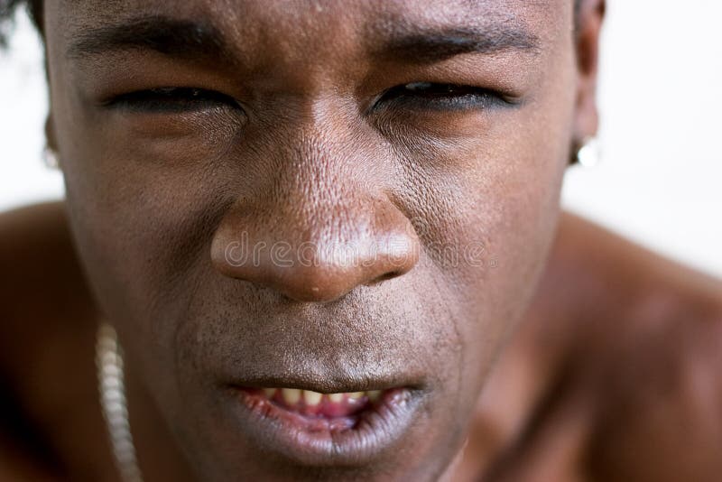 Fureur image stock. Image du fureur, jeune, attitude, hurlement - 6125313