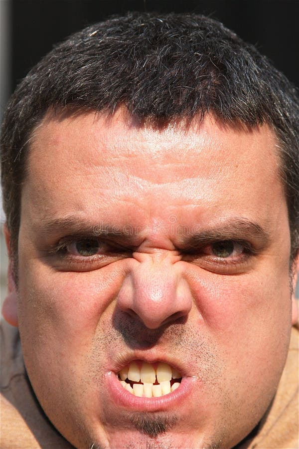 Furious stock photo. Image of assassin, deranged, face - 14798494