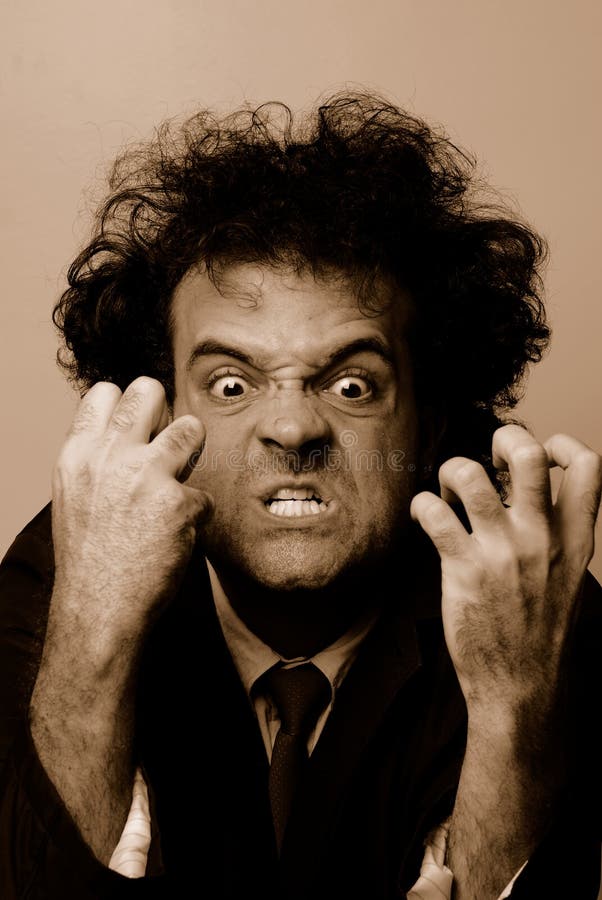 Furious stock photo. Image of evil, crazy, expression - 3863026