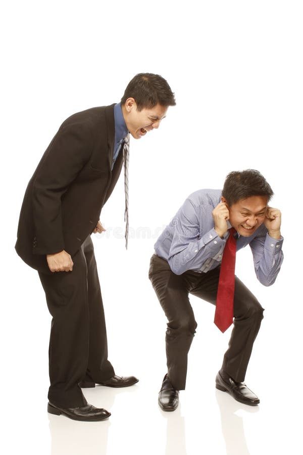 Furious Boss stock photo. Image of shot, firing, boss - 25391724