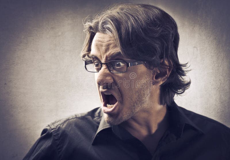 Furious man stock photo. Image of father, anger, rage - 23738282