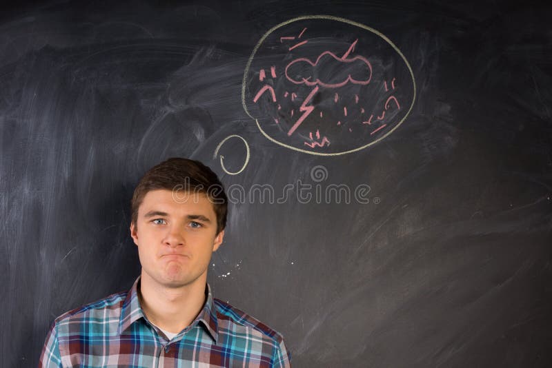 Furious Young Man Glaring Angrily at the Camera Stock Image - Image of ...